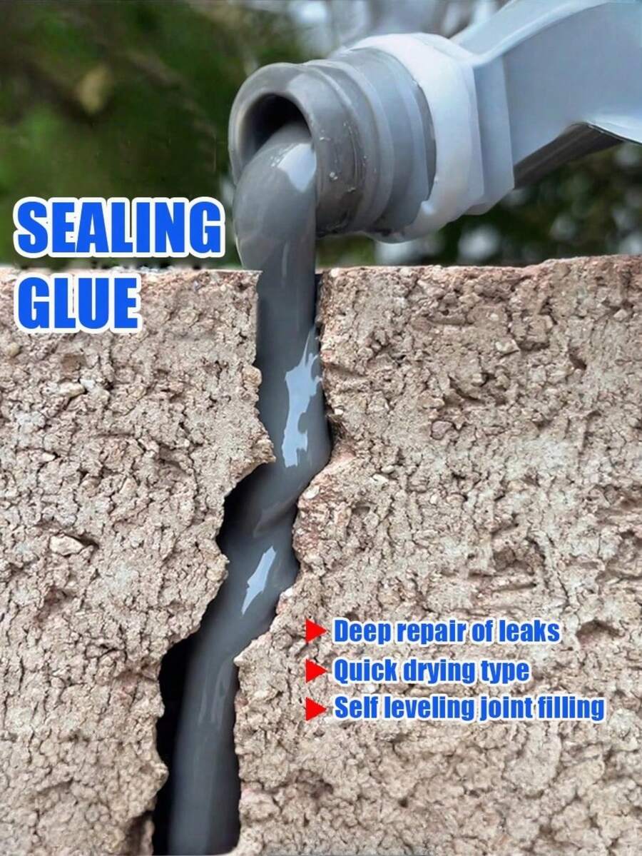 SHEIN 500ml High Elastic Cement Crack Filler, Wall Crack Repair ...