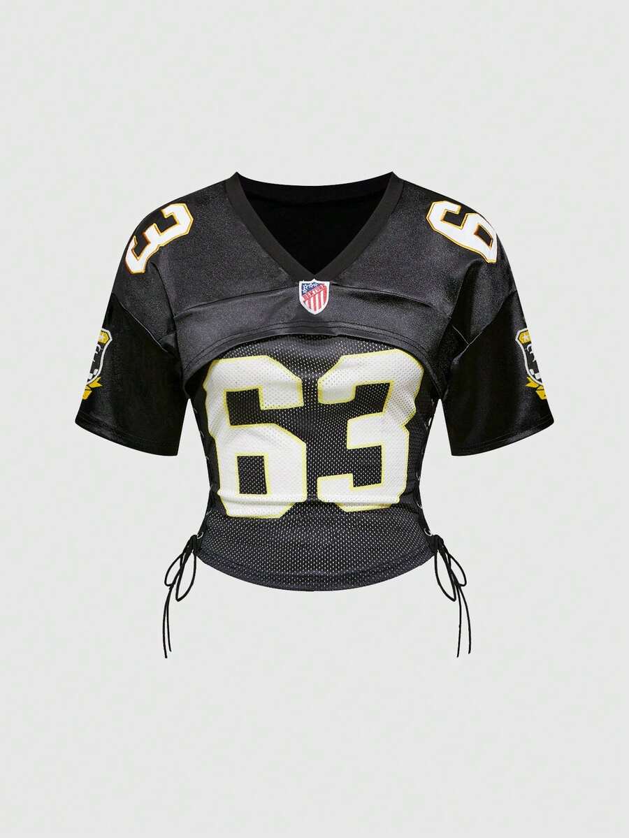 ROMWE Street Life 2 pezzi/Set Stile da strada Maglia sportiva Crop Top e Bandeau | SHEIN ITALIA