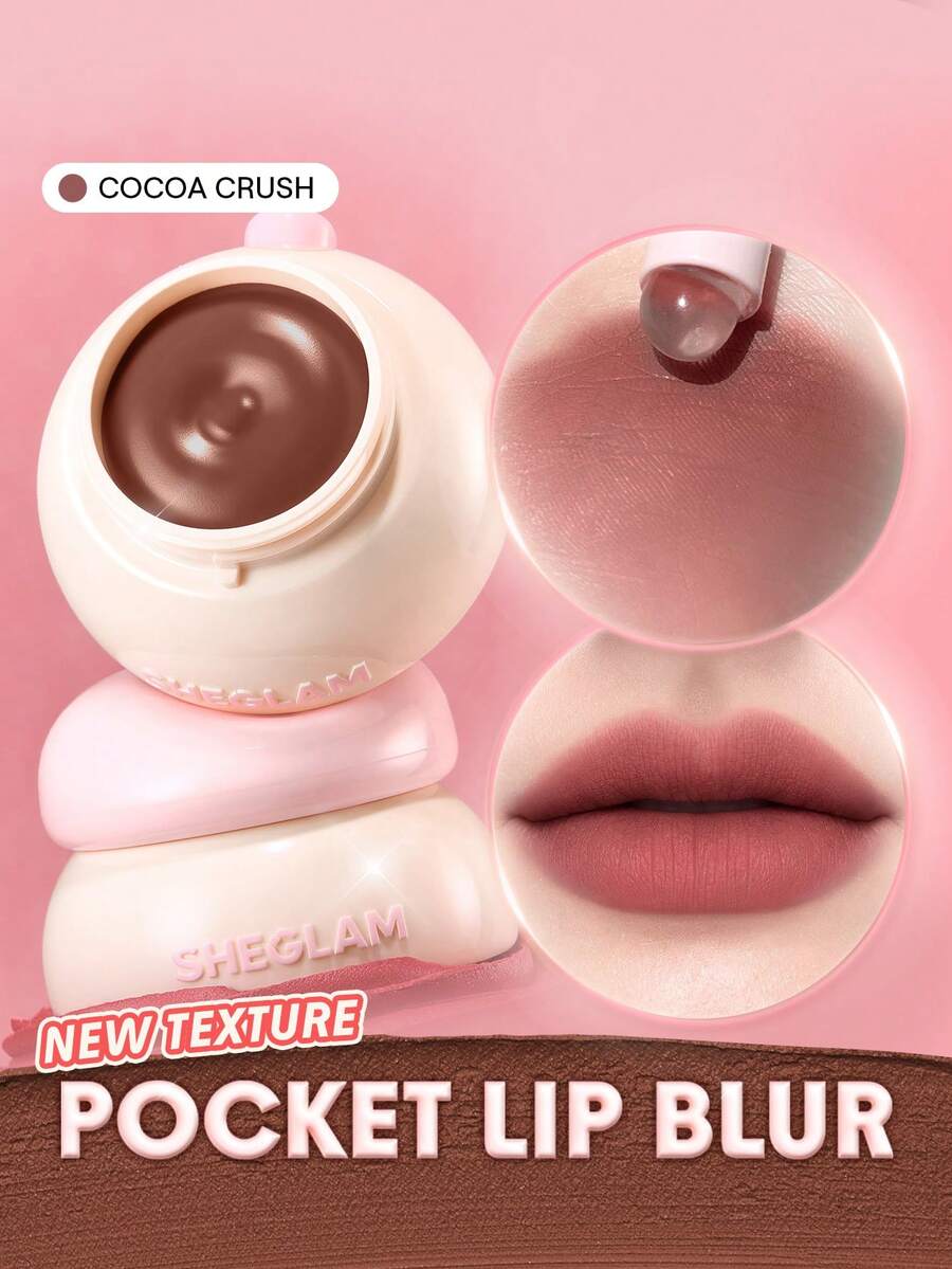 SHEGLAM Bounce Putty Pocket Lip Pot-Cocoa Crush Lip Combo Brand Beauty ...