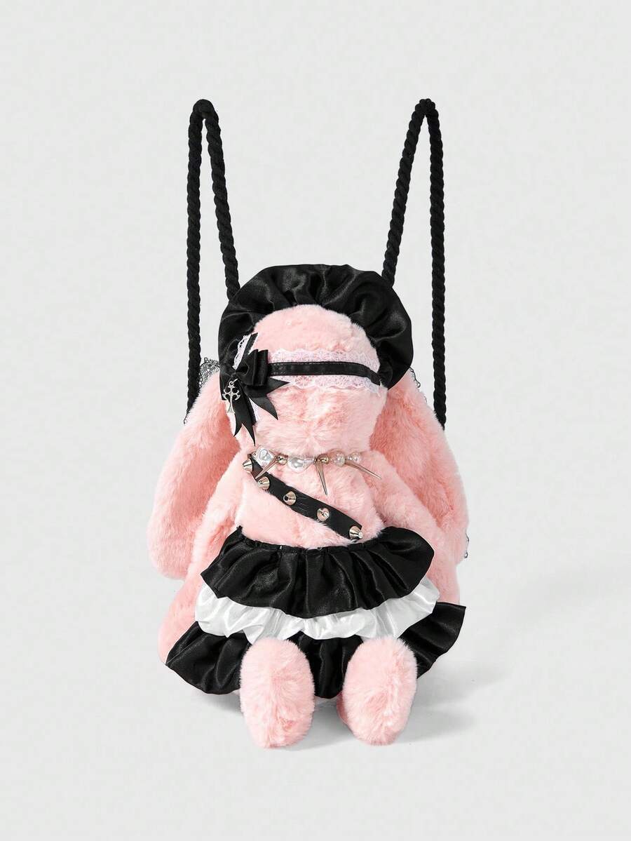 ROMWE Grunge Punk Rabbit Shaped Cartoon Cute & Creative Fashion ...