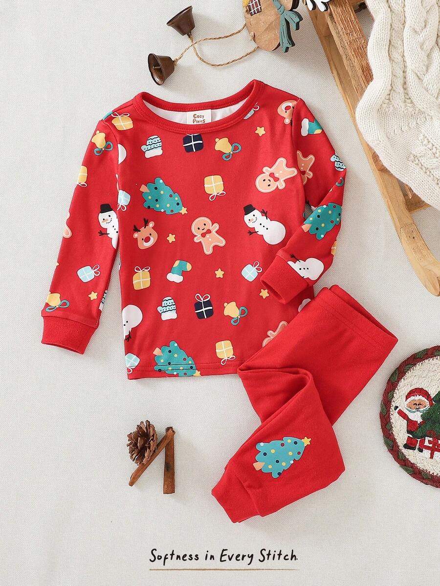 Cozy Pixies 1 Set Baby Boy Cartoon Animal Print Knit Crew Neck Long ...