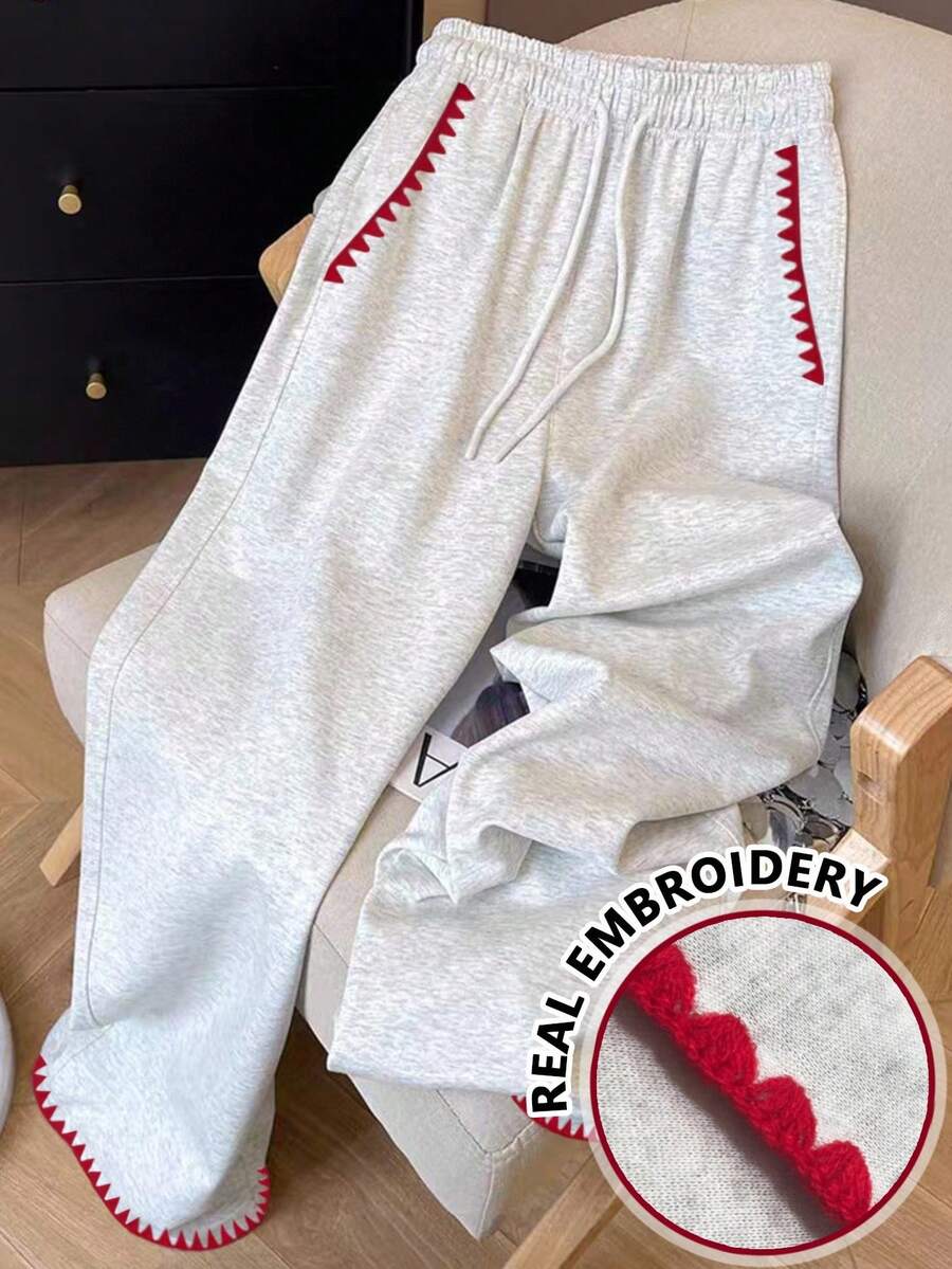 Resyla Retro American Y2K Style Minimalist Women Sweatpants | SHEIN USA