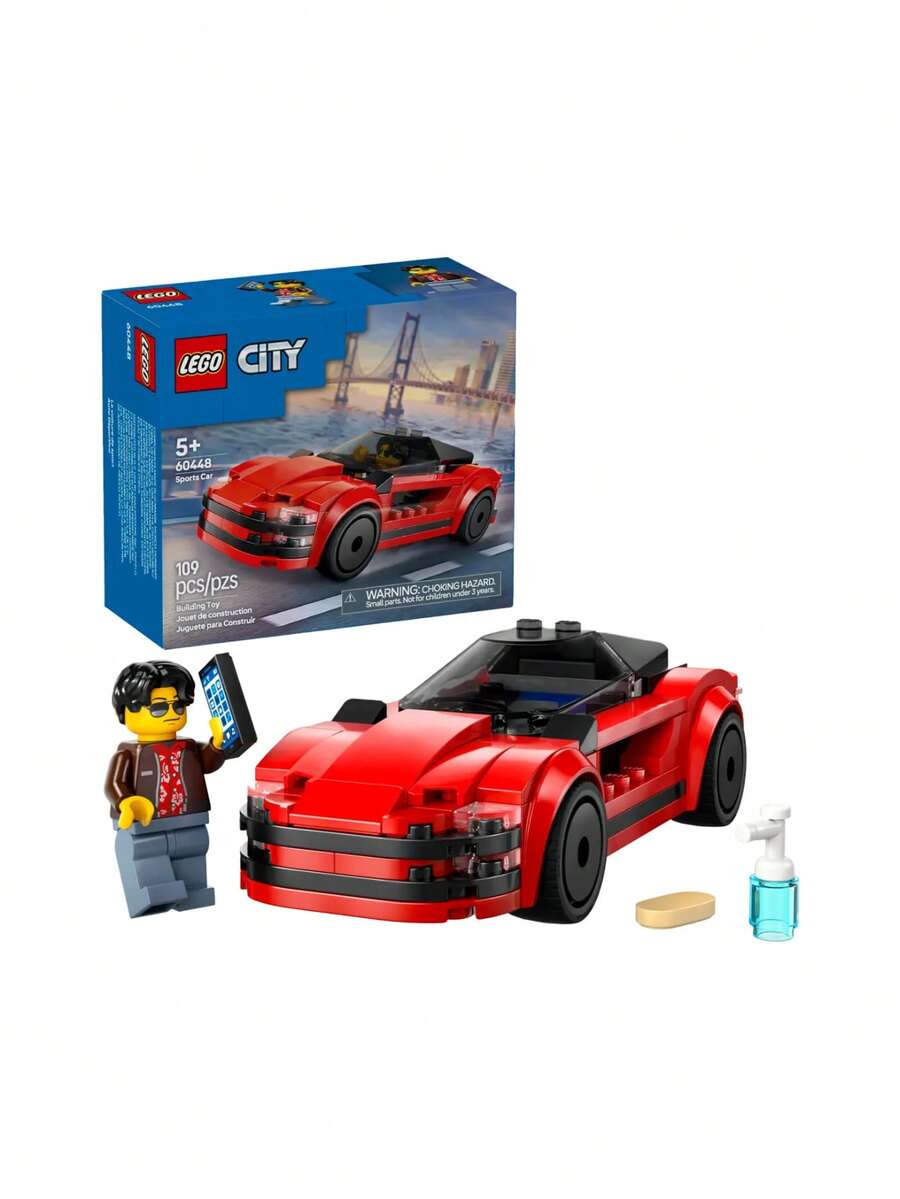 LEGO City® Red sports car BOYS FIRST 60448 | Mode de Mujer | SHEIN España