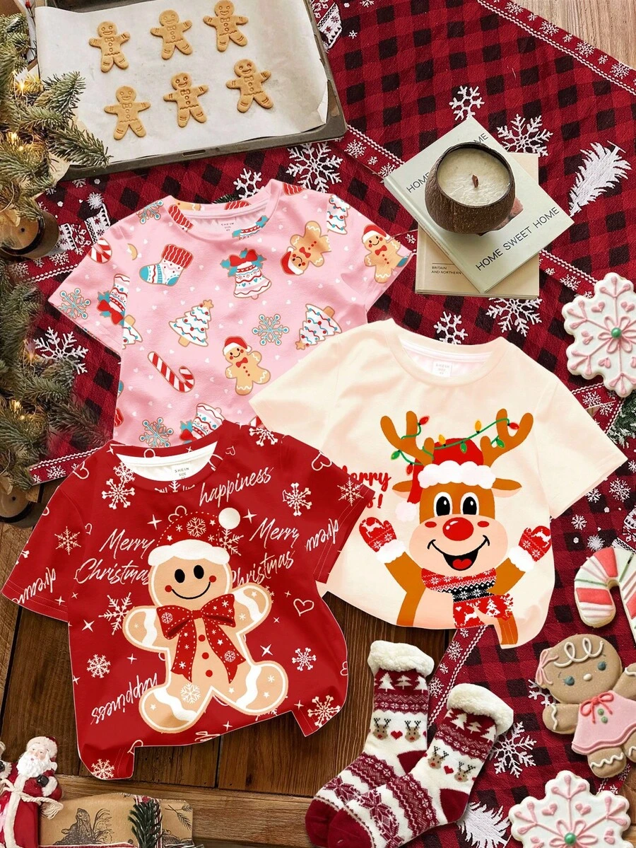 SHEIN Christmas, Super Cute And Sweet Versatile Gingerbread Man ...