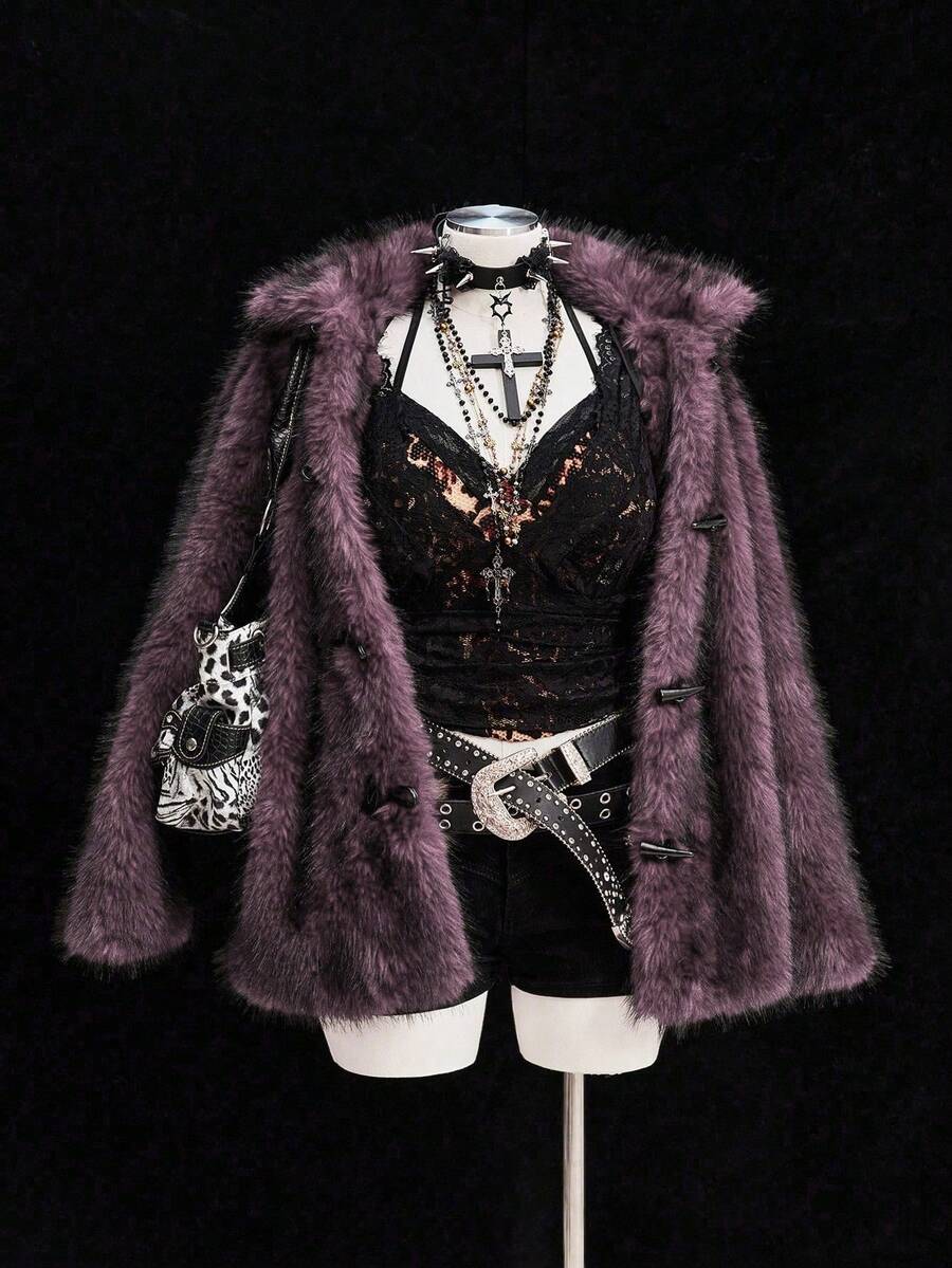 Sunspun Chaqueta corta holgada informal | Mode de Mujer | SHEIN España