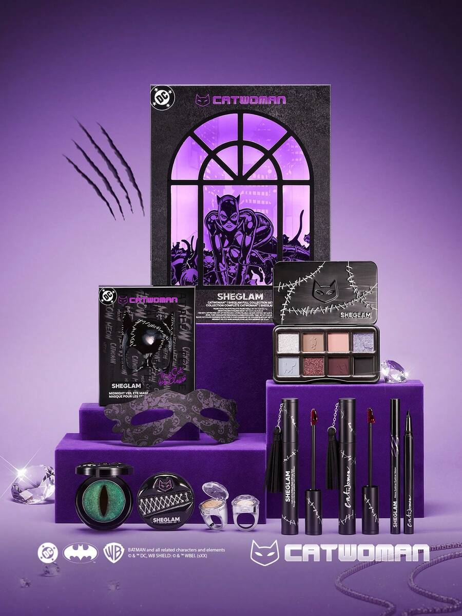 CATWOMAN™ | SHEGLAM Full Collection Set Brand Beauty Makeup Face Paint Cosmetic For Women Girls ...