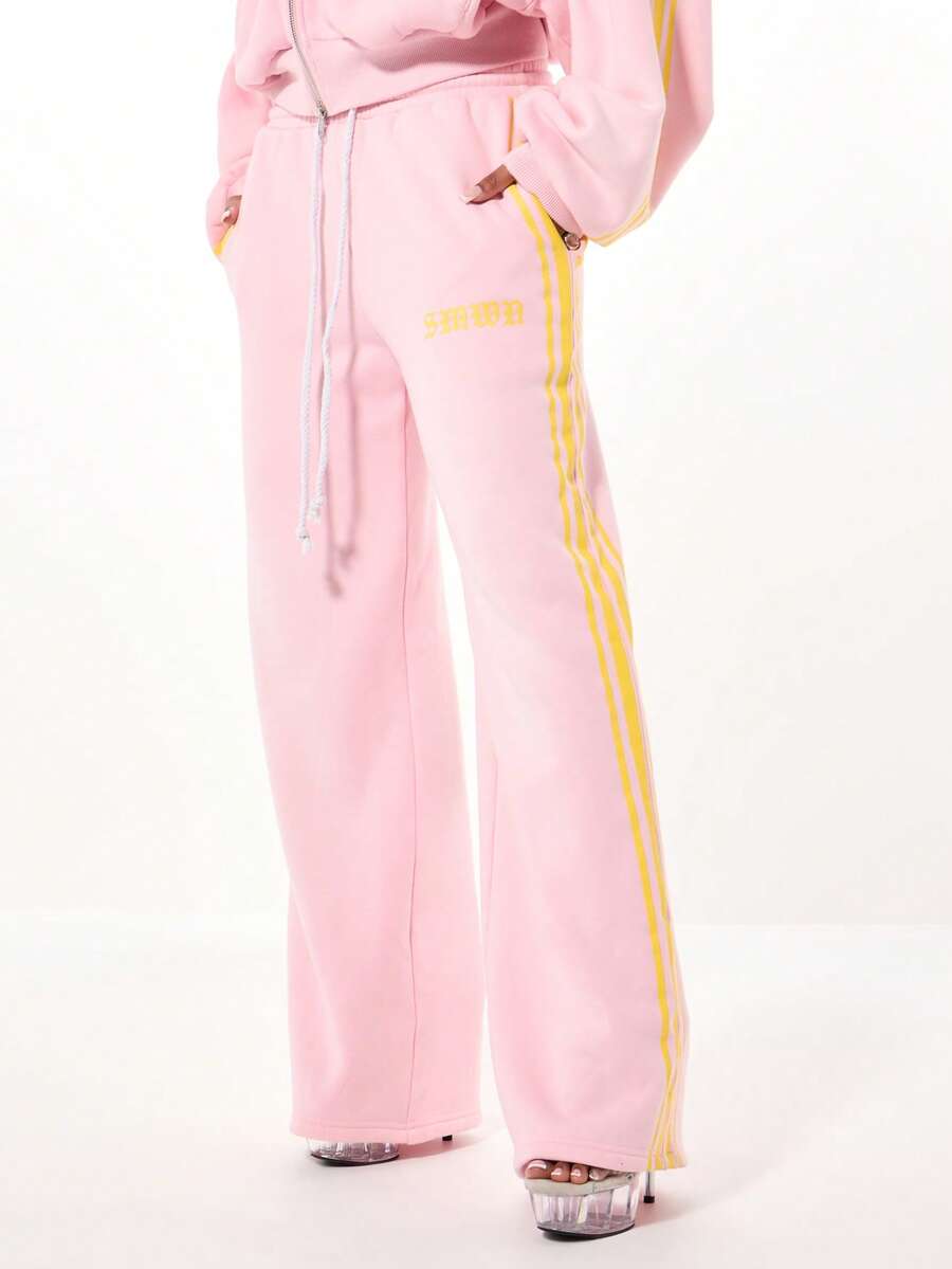 SUMWON WOMEN Überweitige Weit geschnittene Lounge Jogginghose mit ...