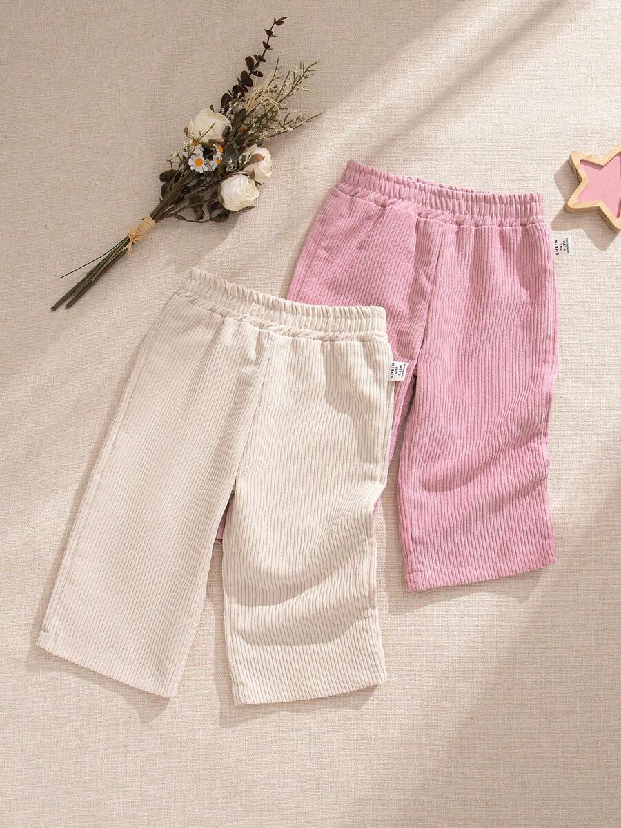 Souflis Souflis 2pcs/Set Vintage French Style Beige & Pink All-Match ...