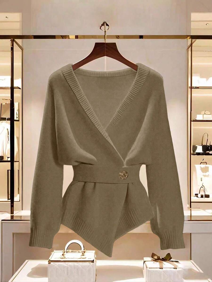 Franclia New Autumn/Winter High-Quality Elegant Versatile Soft White ...