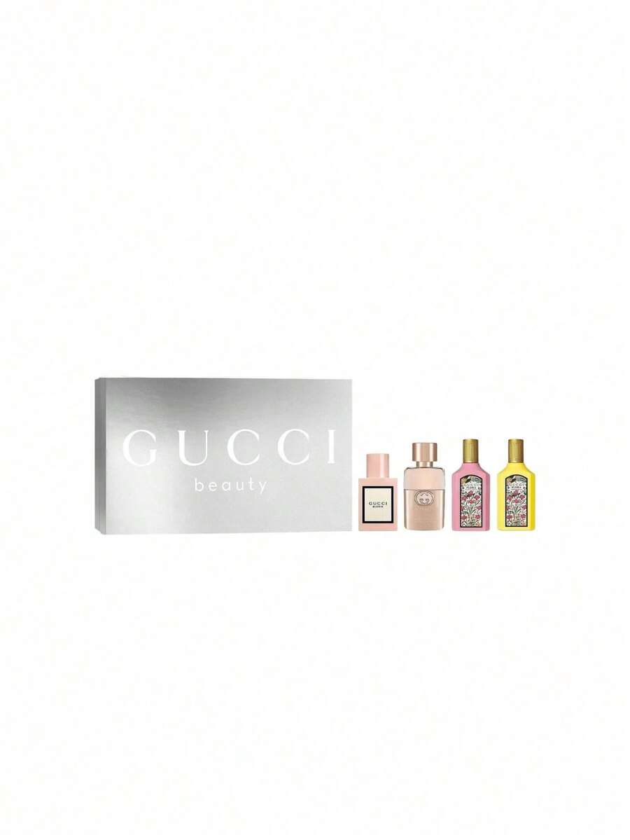 Gucci (W) Mini Set 4X5ml (Guilty EDT + Flora Gorgeous Orchid EDP ...