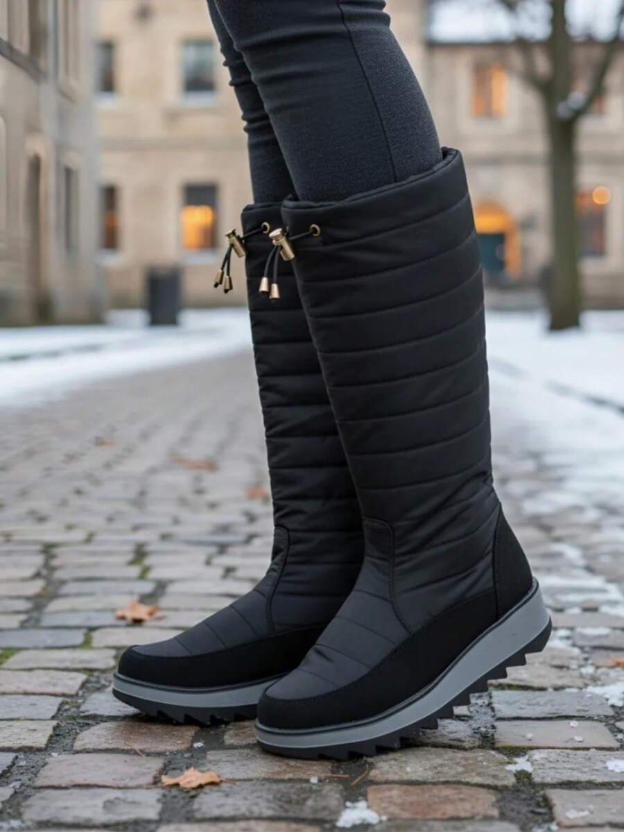 Botas Térmicas para Dama Calientitas e Impermeables con Forro Afelpado ...