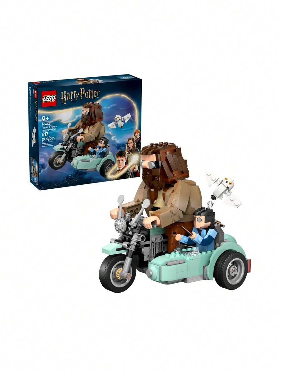 LEGO Harry Potter™ Hagrid And Harry's Motorcycle Tour GIRLS FIRST 76443 ...