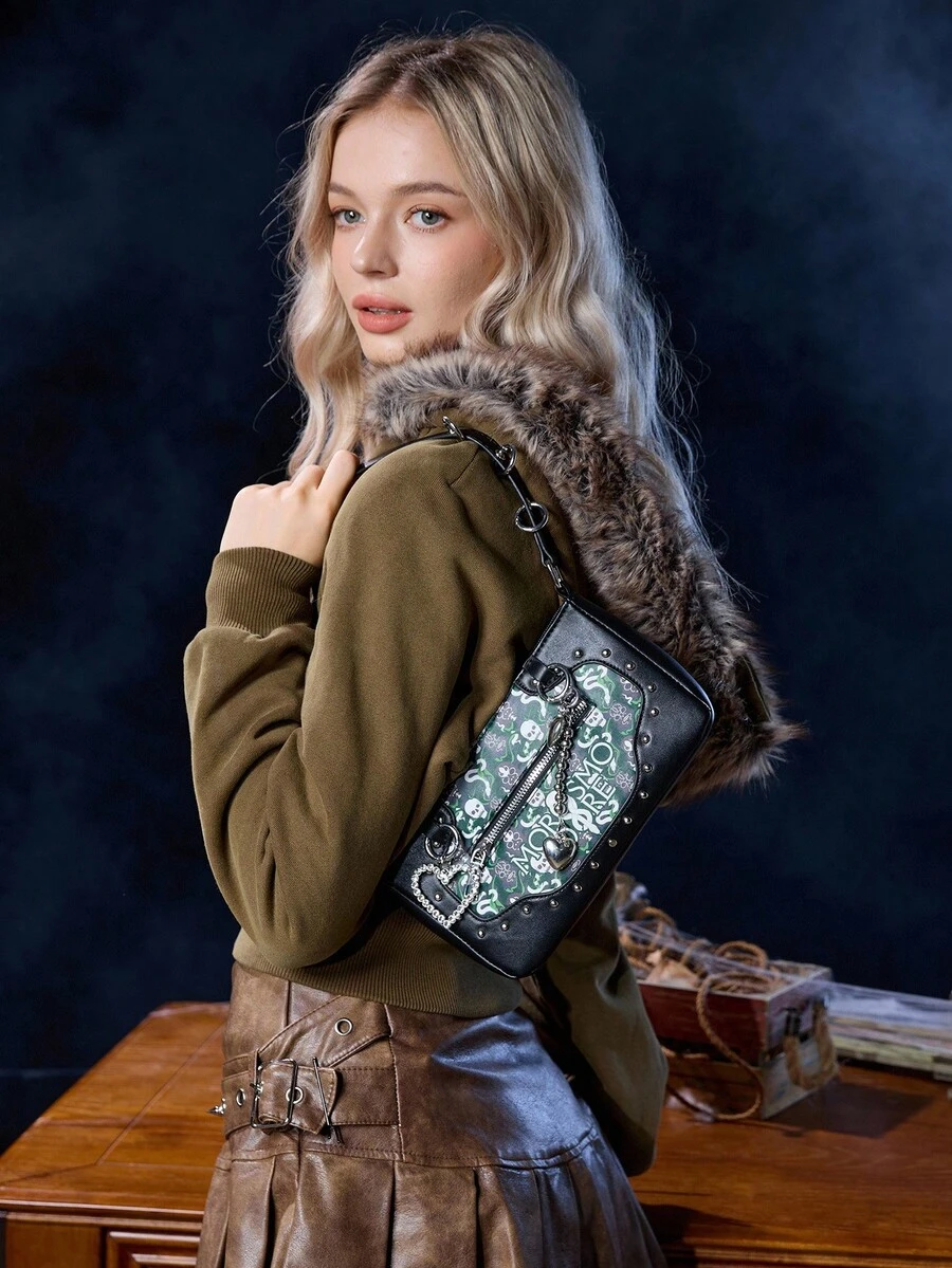 HARRY POTTER X SHEIN Bolso de hombro de moda para mujer | Mode de Mujer ...