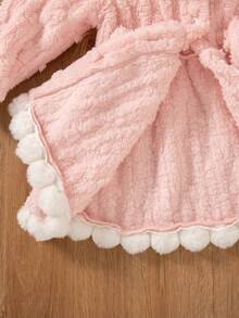 SHEIN Abrigo para niña de 6 meses a 3 años, estilo casual de otoño ...