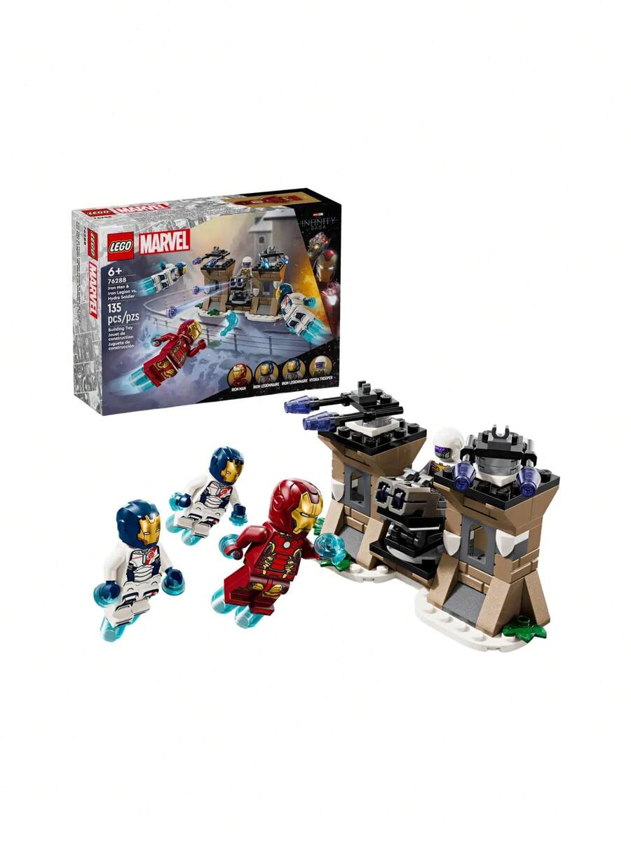 LEGO Marvel Super Heroes™ Iron Man & Iron Legion vs. HYDRA Soldier BOYS ...