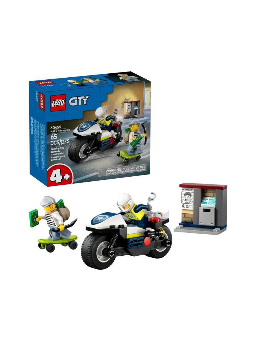 LEGO City® Police motorcycle chase KIDS 4+ 60455 | SHEIN ITALIA