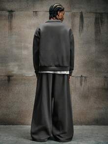 AXEPEAK Lässige Streetstyle Kapuzenjacke mit Reißverschluss und ...