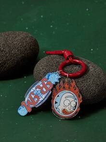 Rick and Morty X SHEIN Keyrings & Keychains | SHEIN UK