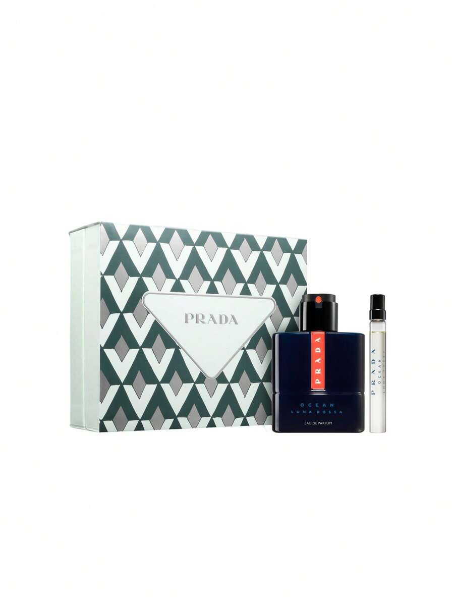 Prada Luna Rossa Ocean Eau De Parfum 100 ml Gift Set | Mode de Mujer ...