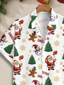 Manfinity Homme Christmas Cute Santa Claus, Christmas Tree, Snowman ...
