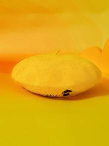 LOONEY TUNES X SHEIN Berretto basco carino con ricamo di lettere e ...