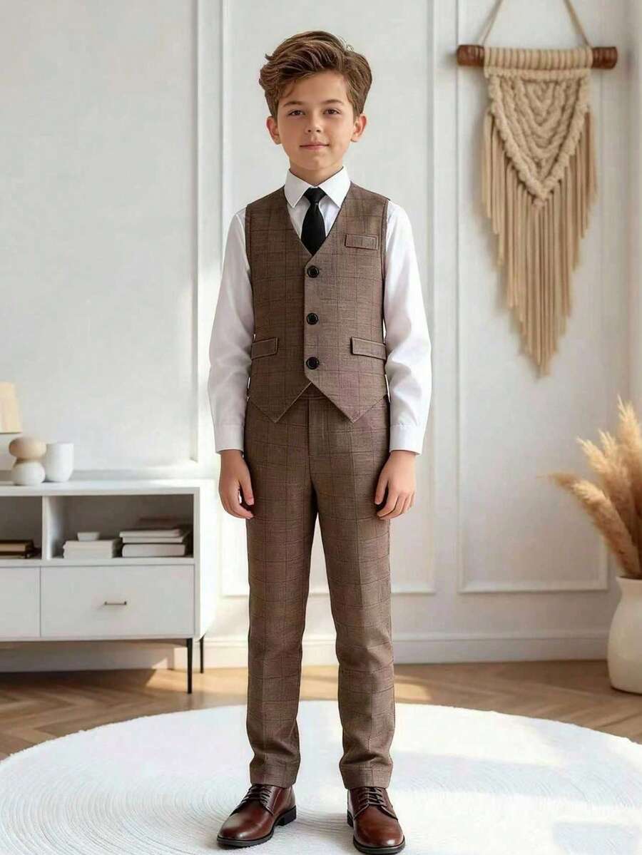 Faszinierend Jungen Anzug Set Bilder
