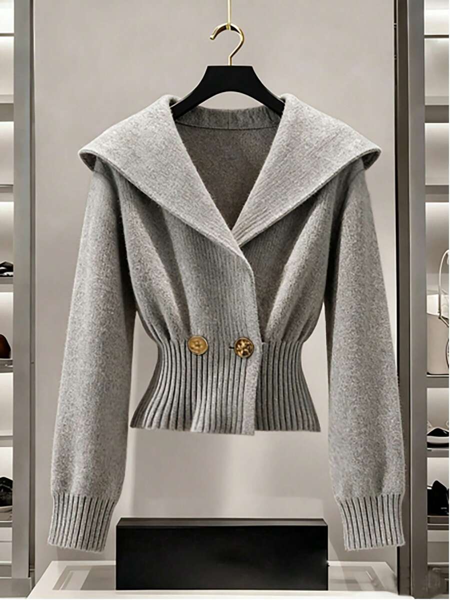 Franclia New Stylish Short French Style Minimalist High-End Cardigan ...