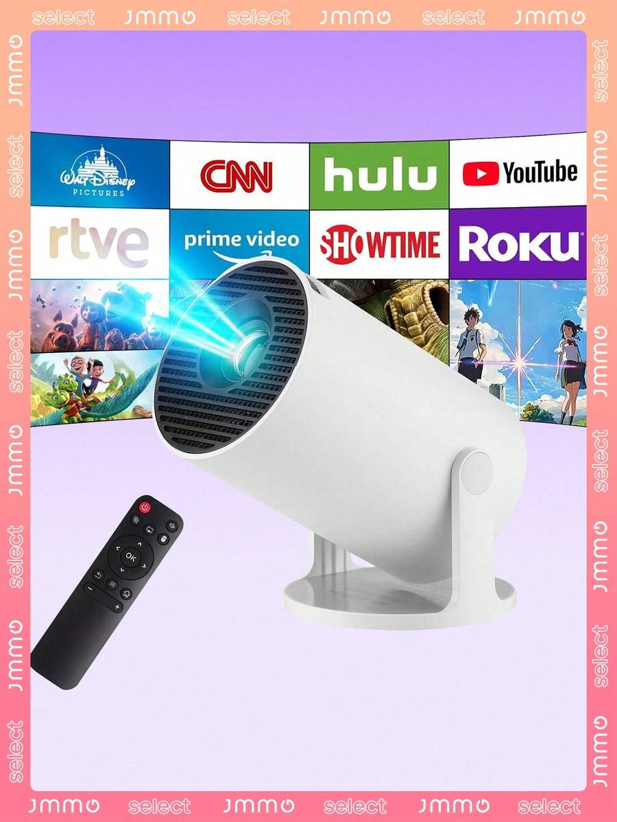 JMMO HY300 Pro+ Smart Android 11 Mini Projector | 4K/1080P Support ...