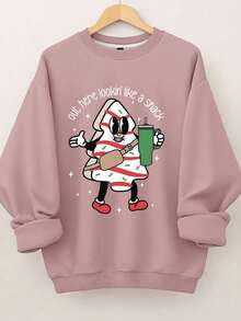 EMERY ROSE Moletom Plus Size Munla Out Here Lookin' Like A Snack ...