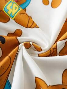 SCOOBY-DOO X SHEIN Baby Boy Cute Cartoon Puppy All-Over Print Crew Neck ...