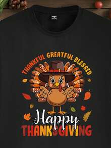 Manfinity Homme Thanksgiving Turkey Festival Family Gathering Fashion ...