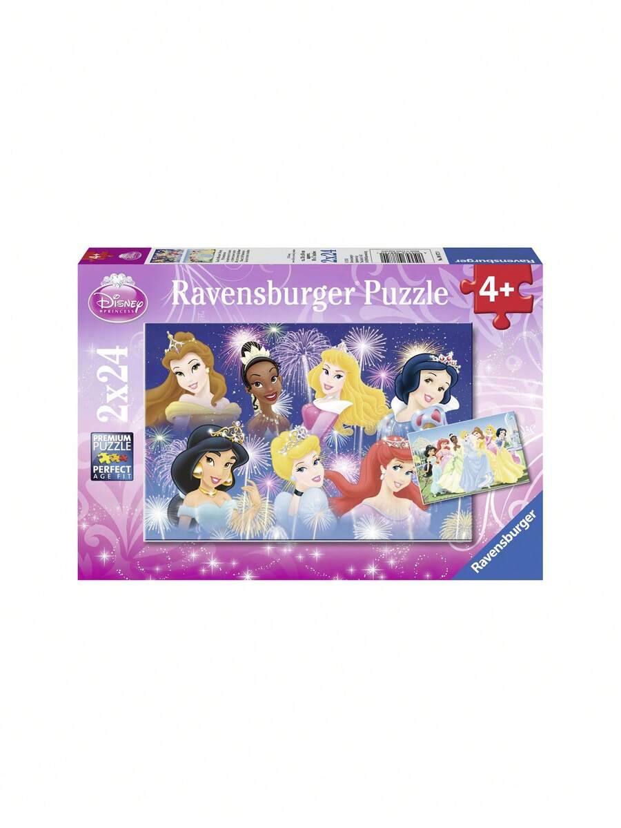 Ravensburger Disney Princess Puzzles 2 X 24 Piece Jigsaw Puzzle Age 4 ...