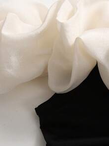 SHEIN Vestido de Festa Elegante para Meninas Pré-Adolescentes, Ombro de ...