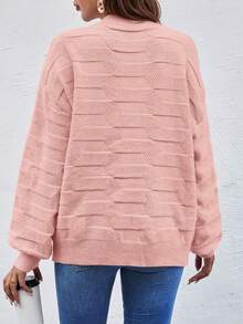 EMERY ROSE Women's Casual Daily Solid Color Crew Neck Sweater, Autumn ...