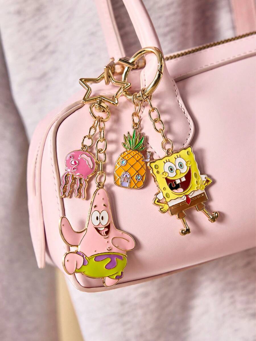 SpongeBob SquarePants | SHEIN Lindo accesorio de joyería de aleación de ...