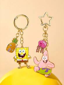SpongeBob SquarePants | SHEIN Lindo accesorio de joyería de aleación de ...