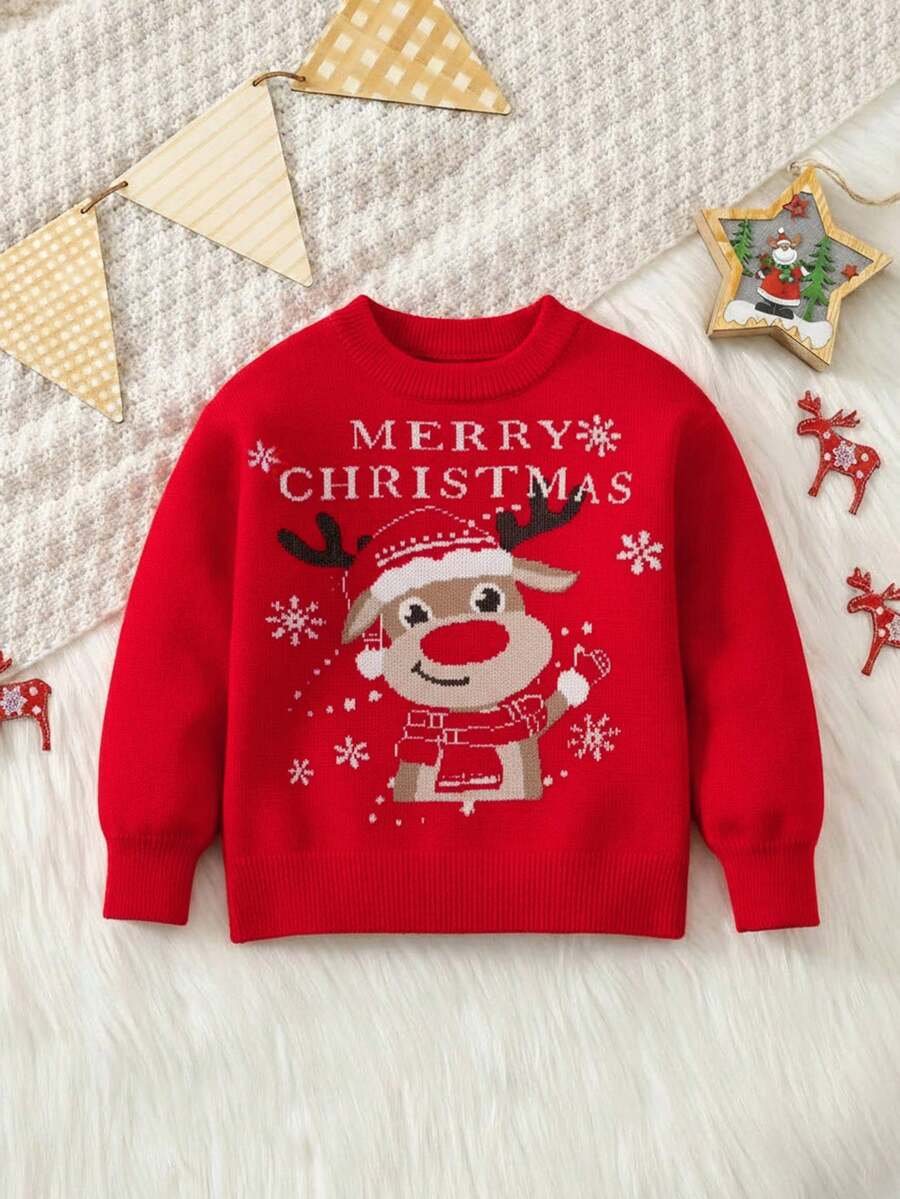 SHEIN Baby Boy/Girl Casual Cute Christmas Reindeer Horn Santa Hat ...