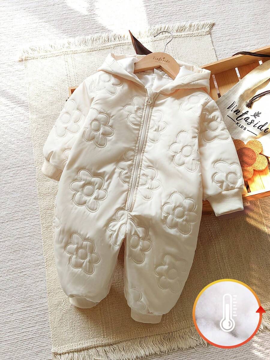 Vintaside Kids Babygirl Autumn & Winter Long Sleeve Hooded Simple ...