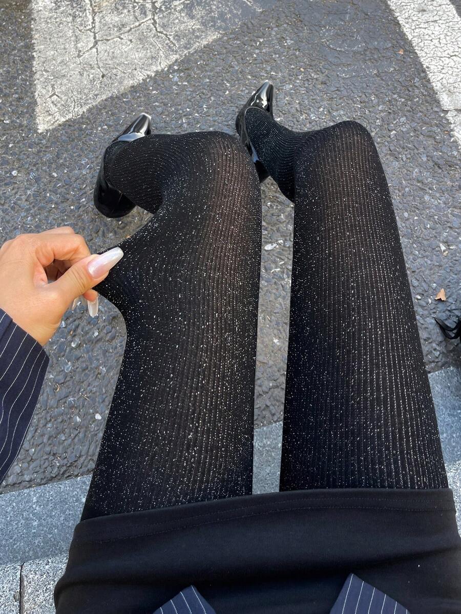 DAZY Medias transparentes negras que estilizan las piernas | Moda de ...