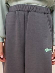 SUMWON Jungen Mint Grüner Hoodie mit Mitteltasche und Anthrazit Graue ...