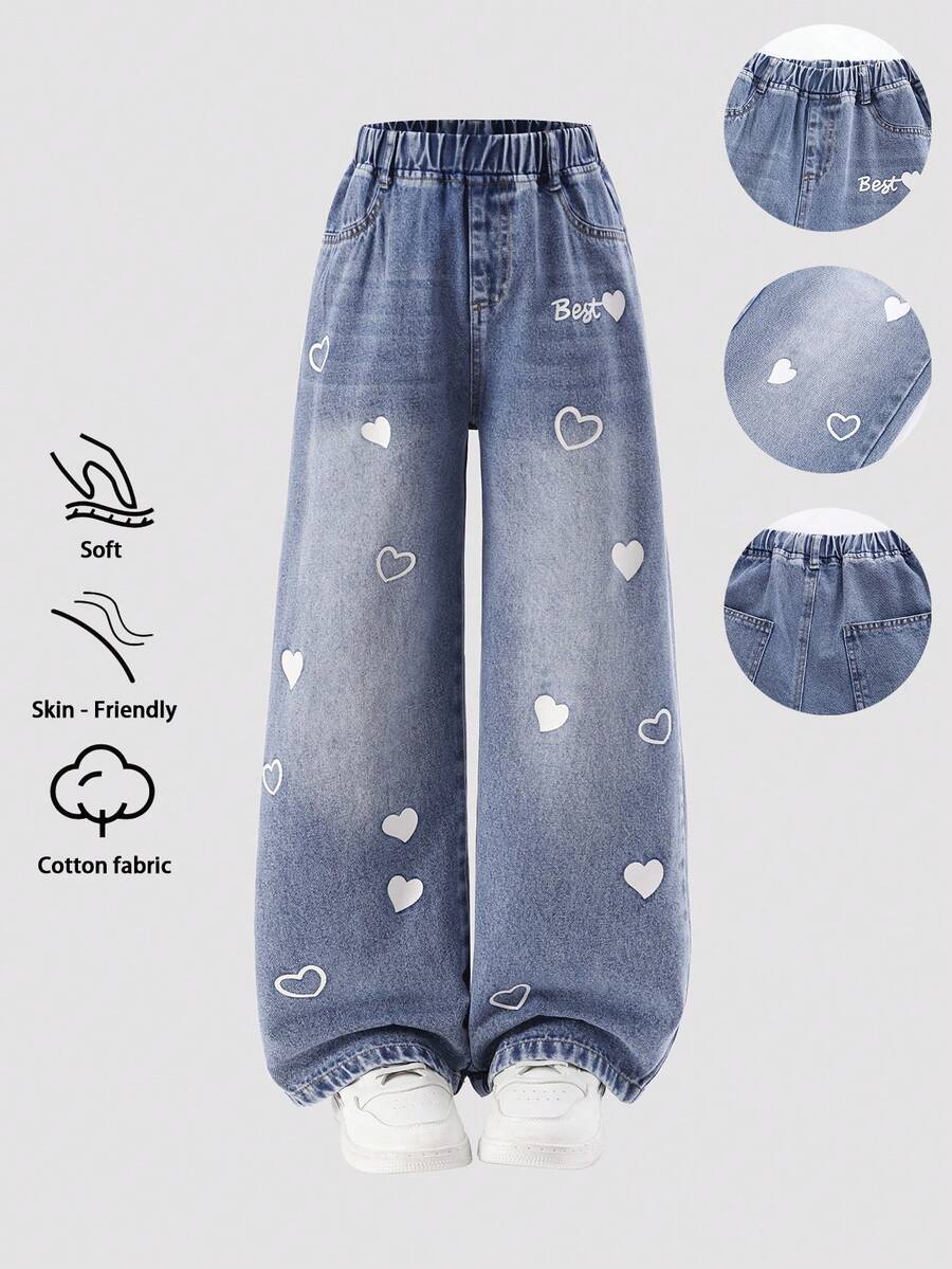 Erstaunlich Jeans Mit Dem Herz Ebenbild