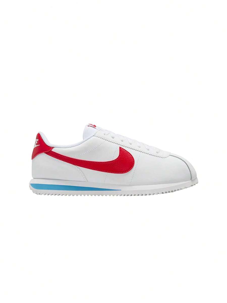 Nike Cortez Leather Women's Shoes White / Varsity Blue / Varsity Red ...
