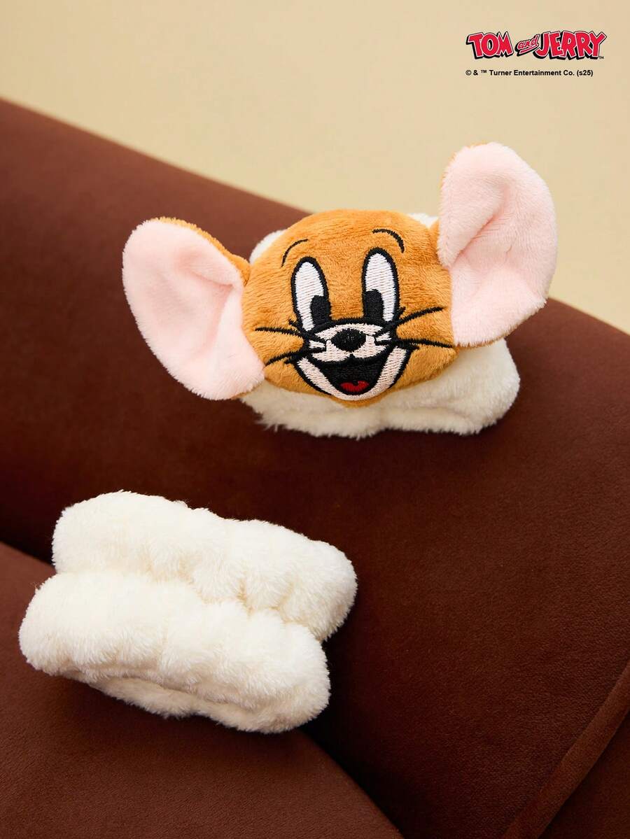 TOM & JERRY X POKOJA LAND Cute Jerry Mouse Design Absorbent Bath Arm ...
