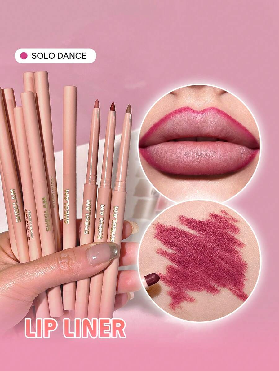 SHEGLAM So Lippy Lip Liner-Solo Dance Creamy Matte Lip Liner Pencil ...