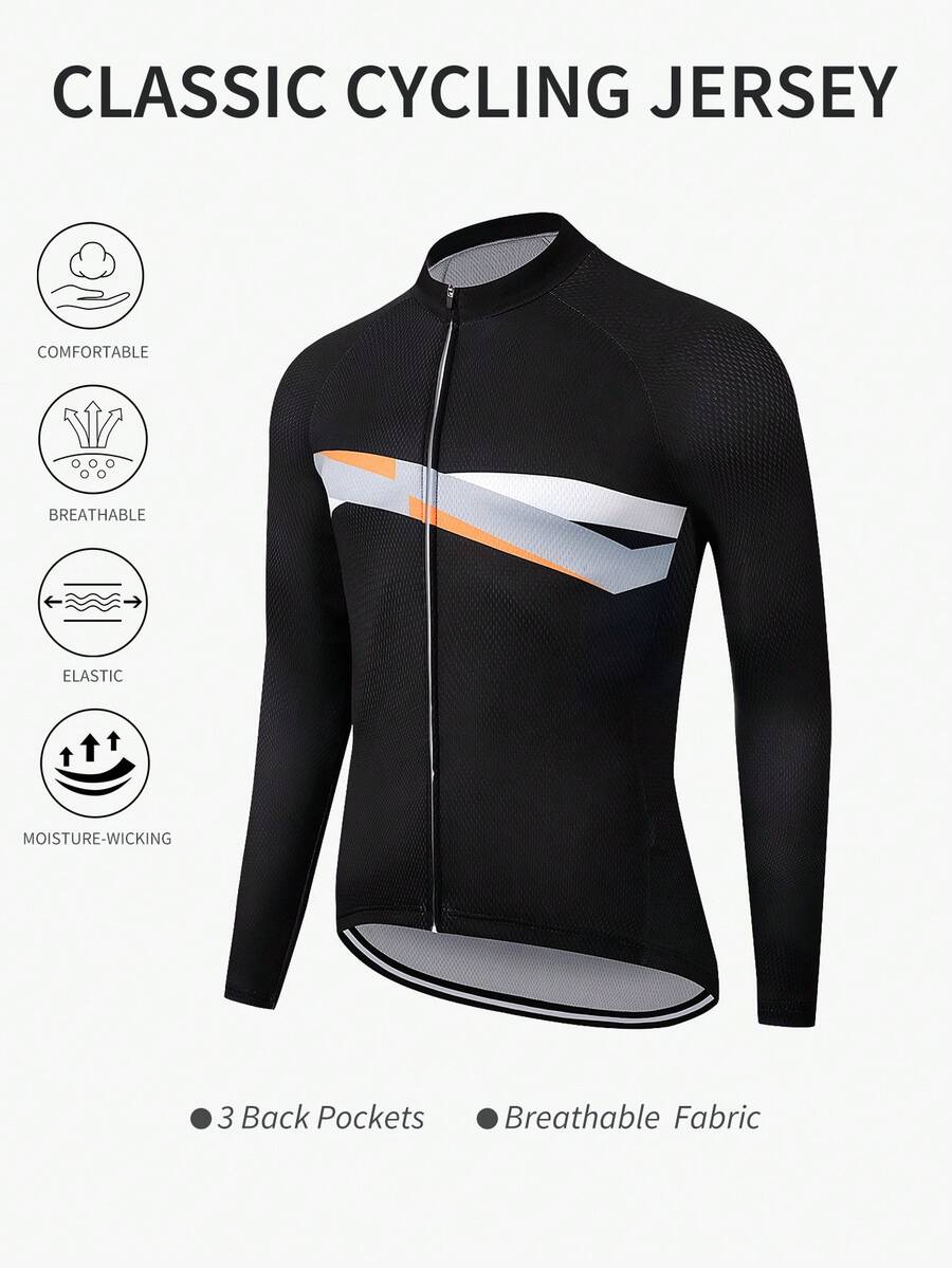 Manfinity Sport Polished Men's Contrast Color Raglan Sleeve Zipper ...