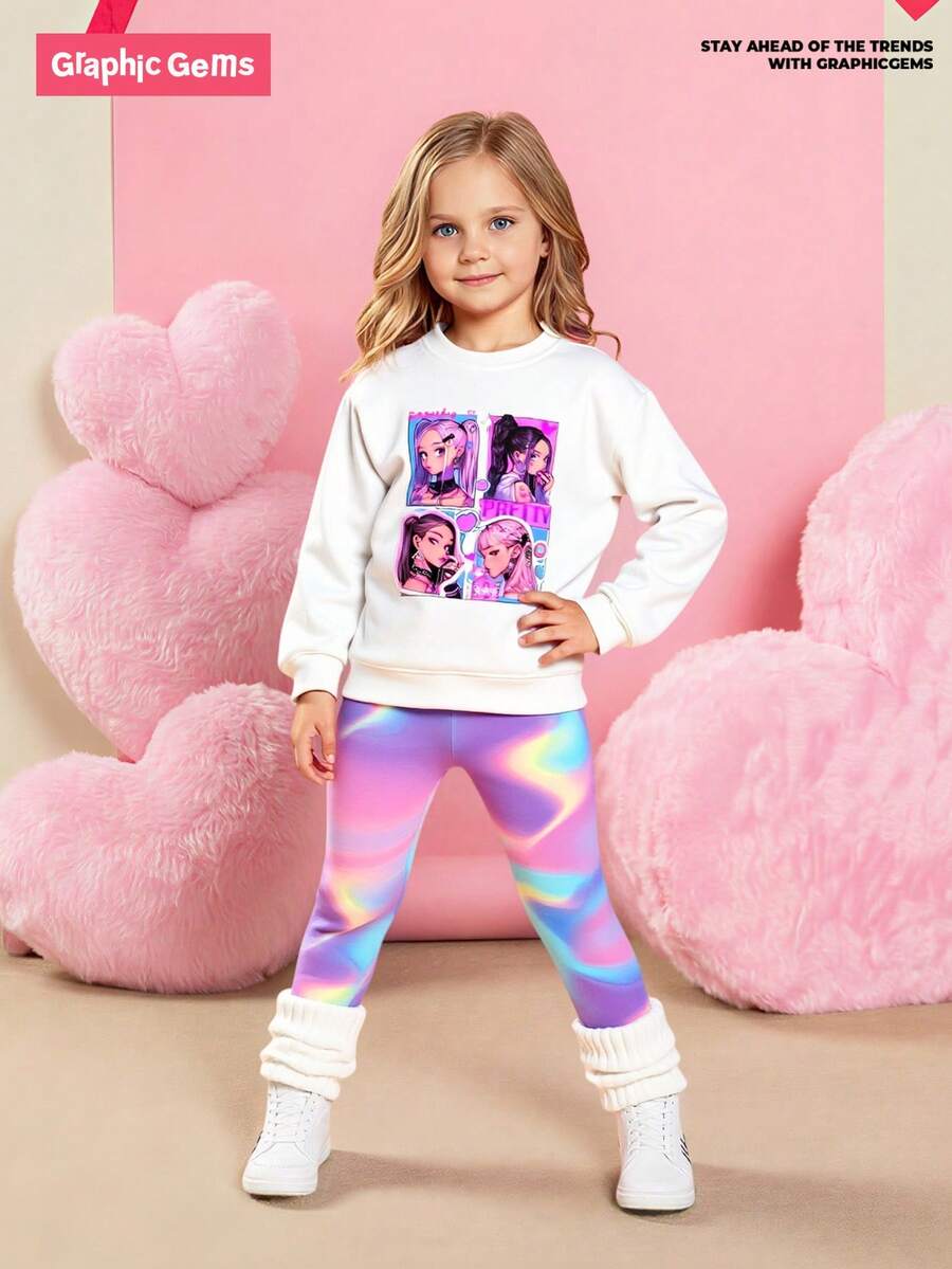 GraphicGems Cozy Fall & Winter Styles, Young Girl Casual Fashion ...