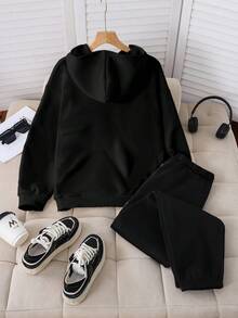 SHEIN Playful Pals Cozy Fall & Winter Styles 2pcs/Set Young Girl Casual ...