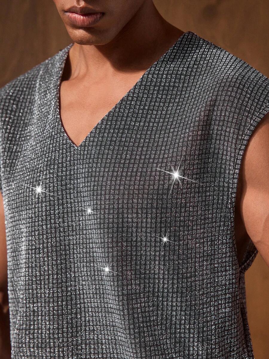 AKNOTIC Men's Fashion Casual Vest | SHEIN USA