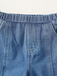 SHEIN Baby Girls' Summer Korean Style Cute Contrast Color Big Bow ...