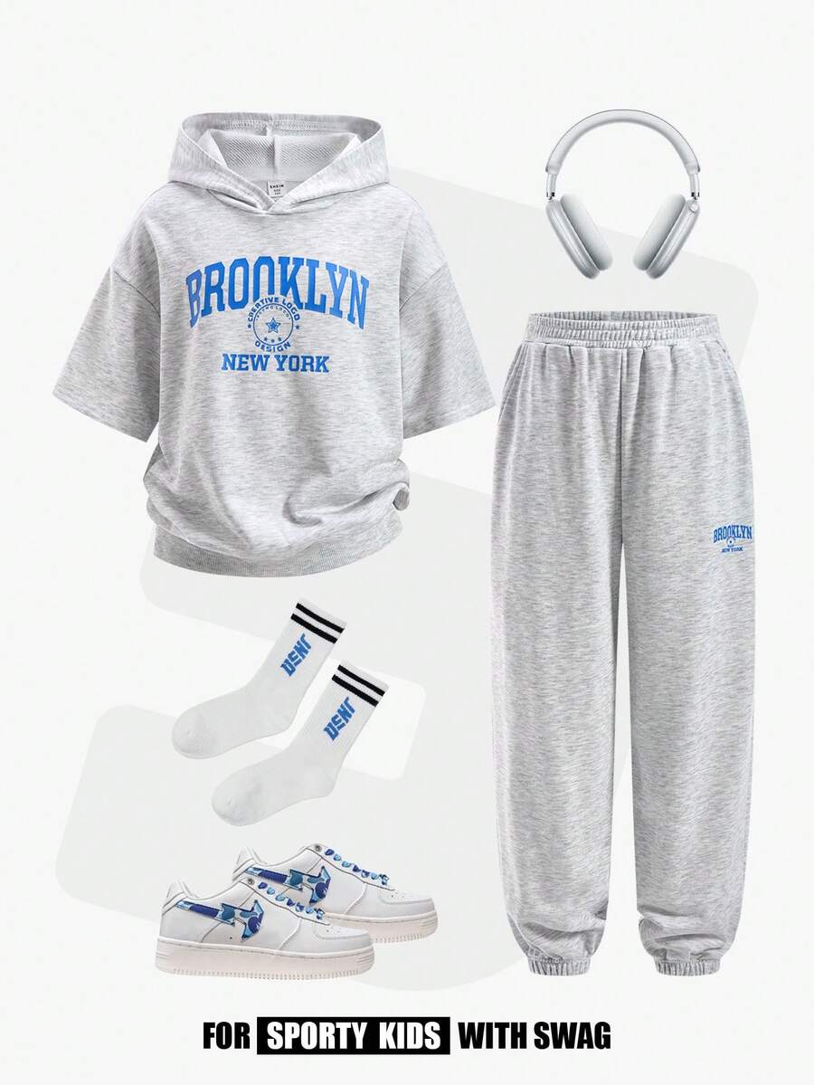 JNSQ Jungen Loose Fit Sweatshirt Set | aktuelle Trends, günstig kaufen ...